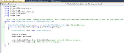 Silverlight Linq Ve Wcf Service Ile Veritabanına Veri Ekleme Orhantoprak