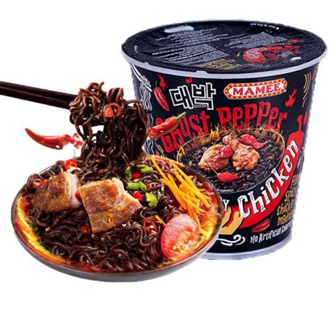 Mamee Chicken Ghost Super Spicy Instant Noodles Pepper Ramen Cup Turkey