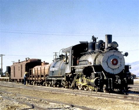 Vintage Steam Locomotive On Tracks Nevada Northern Railway Photos