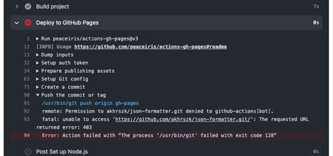 github actionsでgithub pagesにデプロイしようとしたらpermissionのエラーが出た tech blog