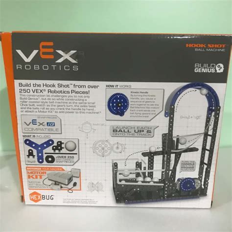 NWOT VEX Robotics Hook Shot Ball Machine Copter Pirate Ship Construction Kit HexBug S