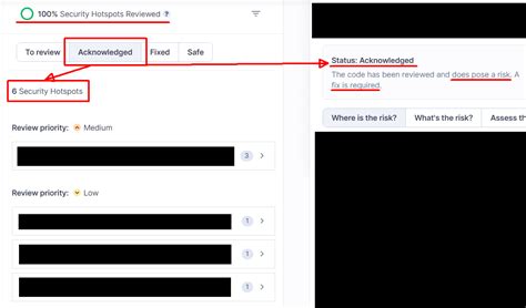 How To Keep Track Of Acknowledged Security Hotspots Sonarqube Server Community Build
