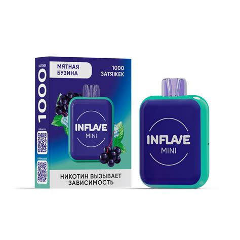 INFLAVE MINI - 1000 затяжек в компактном формате
