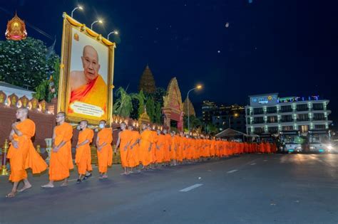 តម្រាយផ្លូវ ក្បួនដង្ហែព្រះបរមសព សម្ដេចព្រះមហាសង្ឃរាជ ទេព វង្ស