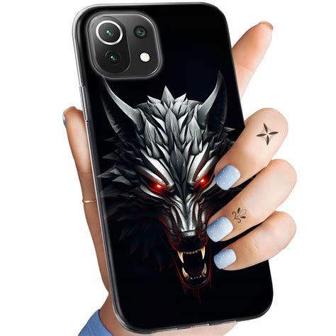 Etui Do Xiaomi Mi Lite G G Ne Wzory Wiedźmin Witcher Biały