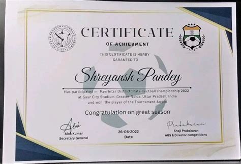 shreyansh pandey on linkedin upfs champions football