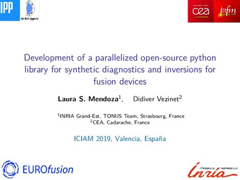 Development Of A Parallelized Open Source Python Library For Synthetic Diagnostics And