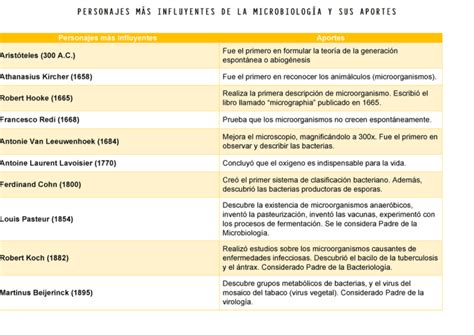 ¿cuáles Fueron Los Aportes De La Microbiología