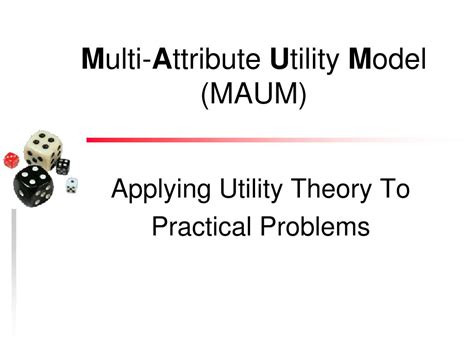ppt applying utility theory to practical problems powerpoint