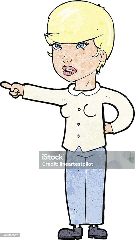 말풍선이 있고 손으로 가리키는 여성 손가락 다양한 비난 구조에 대한 스톡 벡터 아트 및 기타 이미지 구조 낙서 드로잉 명랑한 Istock