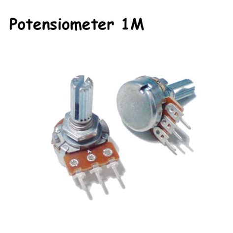Jual Potensio 1m Ohm Potensiometer B1m Variable Resistor 1mohm Shopee