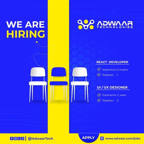 adwaar technologies on linkedin adwaartech hiring techjobs reactdeveloper uiuxdesigner