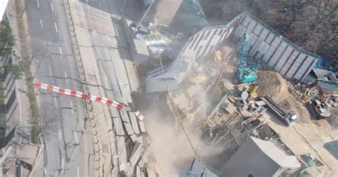 포스코이앤씨 시공 광명 신안산선 공사장 지하터널 붕괴