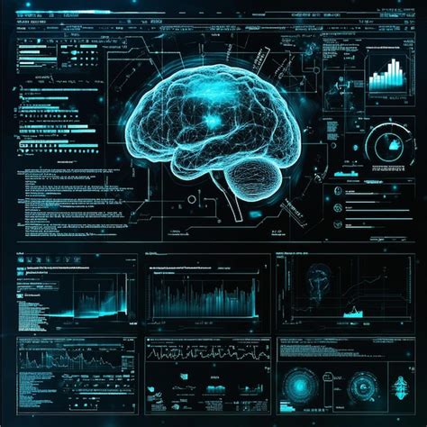A Hightech Interface Showing Detailed Data On Cognitive Processes And
