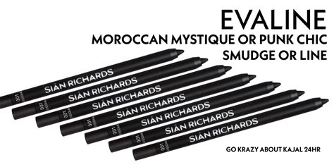 Evaline Longwear Kajal Waterproof Lifeproof Intense Black