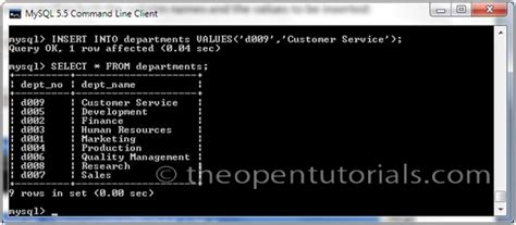 Inserting Data Into Mysql Table Ibytecode Technologies