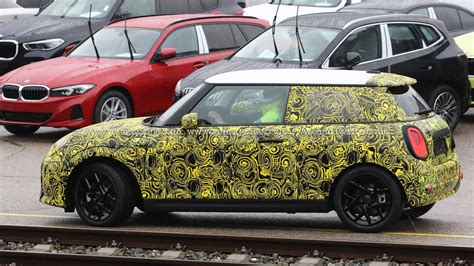 Next Gen Mini Convertible Spotted With Internal Combustion Engine