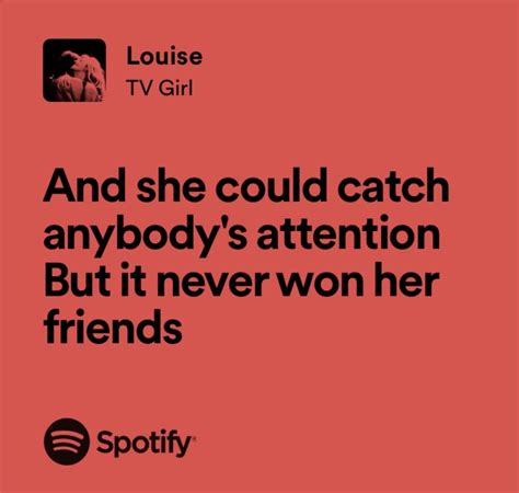 Louise Tv Girl Pretty Lyrics Cool Lyrics Just Lyrics