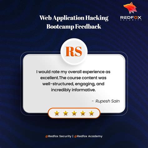 Infosec Cybersecurity Pentest Appsec Redfox Security