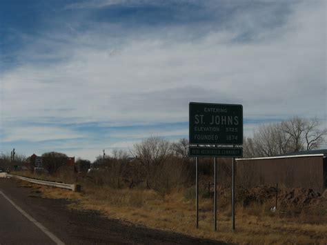 Entering St Johns Arizona St Johns Is The Only City In Flickr