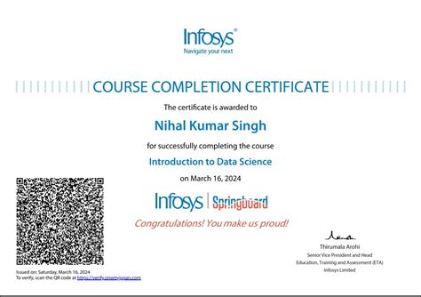 Nihal Singh On Linkedin Infosysspringboard