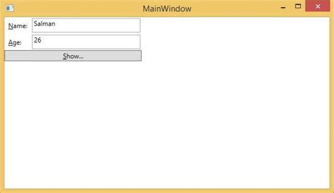 WPF Data Binding