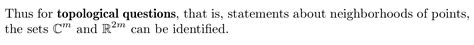 Real Analysis Does My Theorem Capture The Idea That For Topological Questions The Sets
