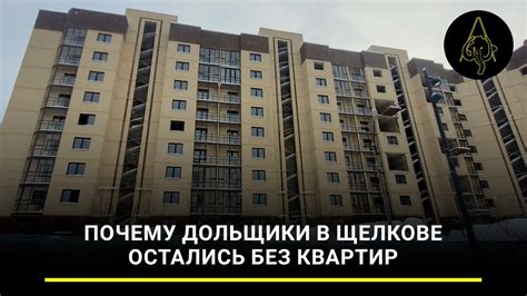 Жилье за горизонтом почему дольщики в Щелкове остались без квартир Youtube