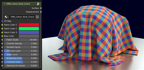 Procedural Cloth And Fabric Materials
