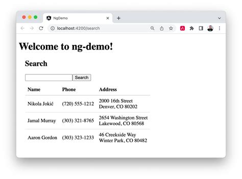 Build An Angular App The Angular Mini Book