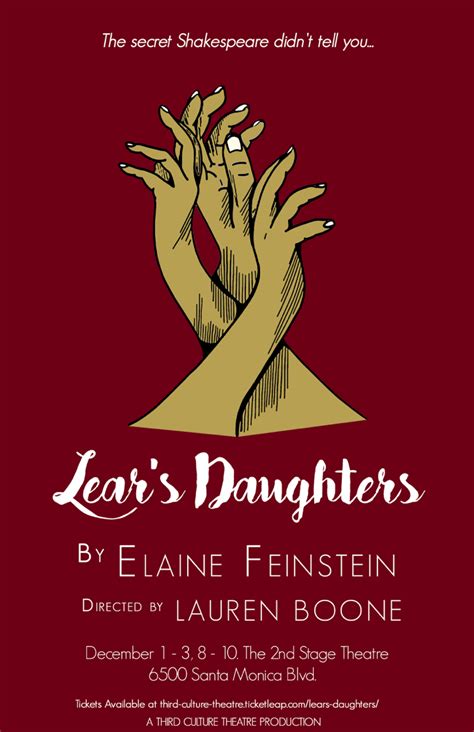 Lears Daughters — Third Culture Theatre