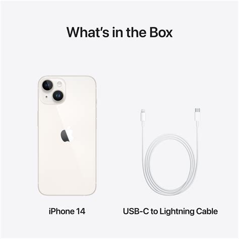 Apple iPhone 14 256GB Starlight (Model A2882)