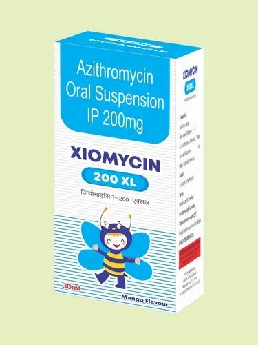 Azithromycin Oral Suspension Ip 200mg At Rs 60 Azithromycin