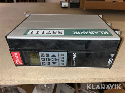 Frekvens Omformer Danfoss Vlt 6000 Hvac Allerød Klaravik A