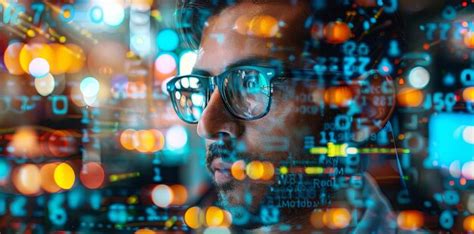 Closeup Portrait Of Software Developer Premium Ai Generated Image