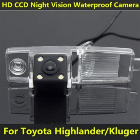 Hd Ccd Special Car Parking Rear View Camera For Toyota Highlander 2001