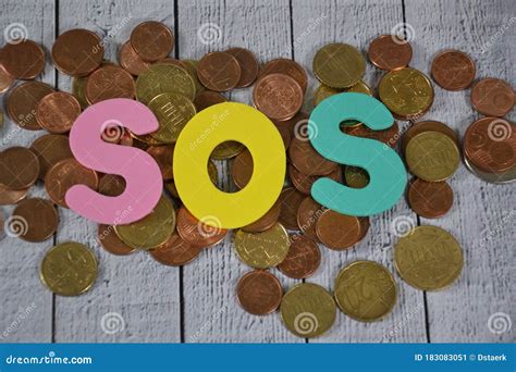 Sos Shortcut For Save Our Souls Stock Image Image Of Diagram Currency 183083051