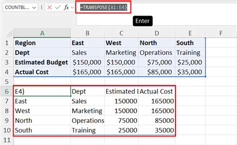 3 ways to filter horizontally in microsoft excel how to excel