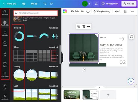 Cách làm slide trên Canva đẹp mắt và gây ấn tượng với khán giả