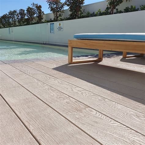 Limed Oak Enhanced Grain Decking Archipro Au