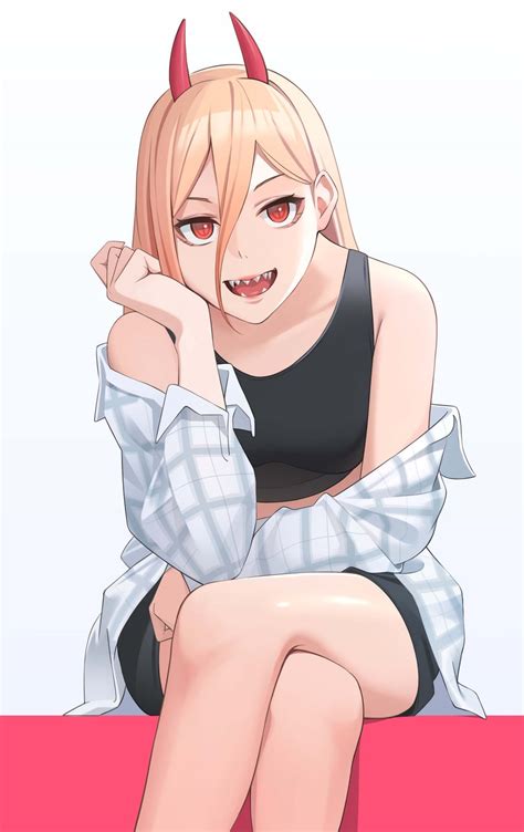 Power Chainsaw Man Drawn By Debi Danbooru