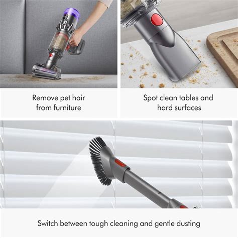 Dyson Humdinger Handheld Vacuum 8 Cyclones Technology Hyperdymium Motor Radial Root Cyclone