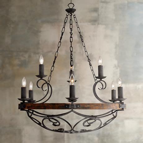 Contemporary Torchiere Wrought Iron Wall Sconce With Spanish Colonial
