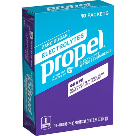 Propel Electrolyte Powder Packets F
