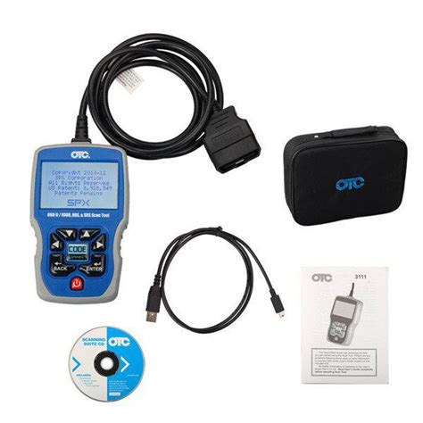 Otc Obdii Can Abs Airbag Srs 3111 Scan Tool Obd2 Eobd Code Reader