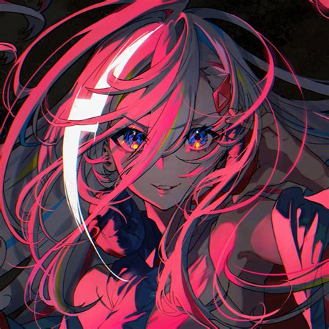 Safebooru 1girl Album Cover Bangs Black Background Blue Eyes Denonbu