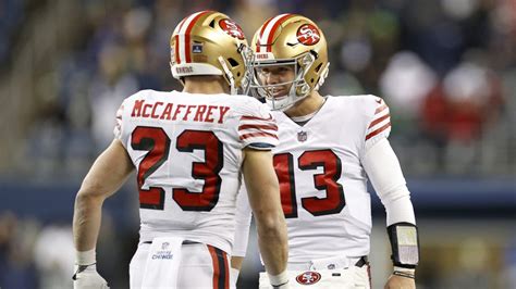 Brock Purdy Has Wholesome Reaction To Christian Mccaffreys Td Streak Ending Nbc Sports Bay