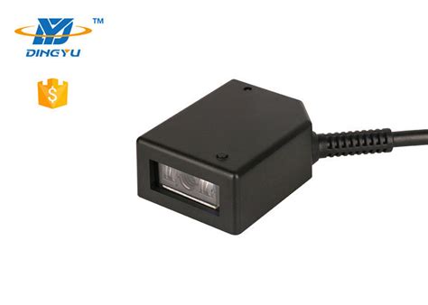 Custom Ccd Fixed Mount Barcode Scanner 32 Bit Mini Fixed Barcode Reader Rs232 Df3100