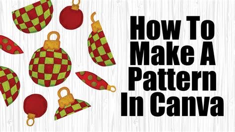 how to make a pattern in canva tips for artists marketing artfully