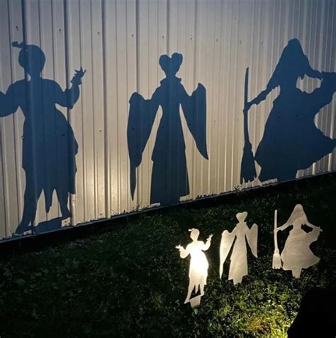 stl file halloween witches shadow casters 1 🎃 ・3d printing design to